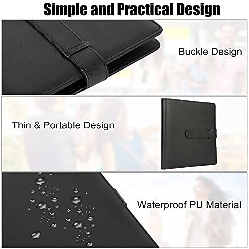 256 Pockets Photo Album for Fujifilm Instax Mini LiPlay 11 90 70 50S 26 25 9 8S 8 7S Instant Camera/Mini Link Printer, Polaroid Snap SnapTouch PIC-300 Z2300 Mint Zip Instant Camera Printer (Black)