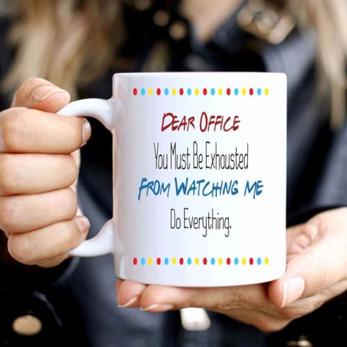 Sarcasm Gift for Secretary Clerks, an Ideal Housewarming Present for Women Humor, Sarcastic Quote on 11 Oz White Ceramic Coffee Mug