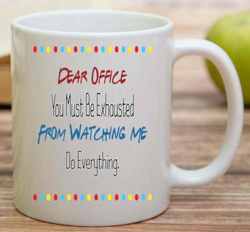 Sarcasm Gift for Secretary Clerks, an Ideal Housewarming Present for Women Humor, Sarcastic Quote on 11 Oz White Ceramic Coffee Mug