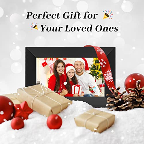 Digital Picture Frame, Humblestead 7 Inch WiFi Digital Photo Frame with 1024 * 600 IPS HD Touchscreen, Effortless One Minute Setup, Share Photos and Videos Instantly from Anywhere via App