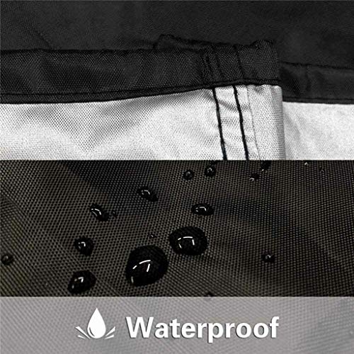 Duster Grille Cover Grill Garden Outdoor Protective Barbecue With Waterproof And Dust-proof Kitchen, Dining & Bar, Black, One Size