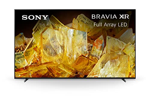 Sony XR55X90L 55 Inch 4K BRAVIA XR Full Array LED Smart Google TV with a 5S-4KHD2-2.5M V-Series 2.5m Premium 4K HDR HDMI Braided Cable (2023)(USED)