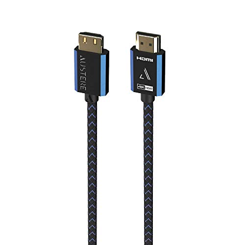 Sony XR55X90L 55 Inch 4K BRAVIA XR Full Array LED Smart Google TV with a 5S-4KHD2-2.5M V-Series 2.5m Premium 4K HDR HDMI Braided Cable (2023)(USED)