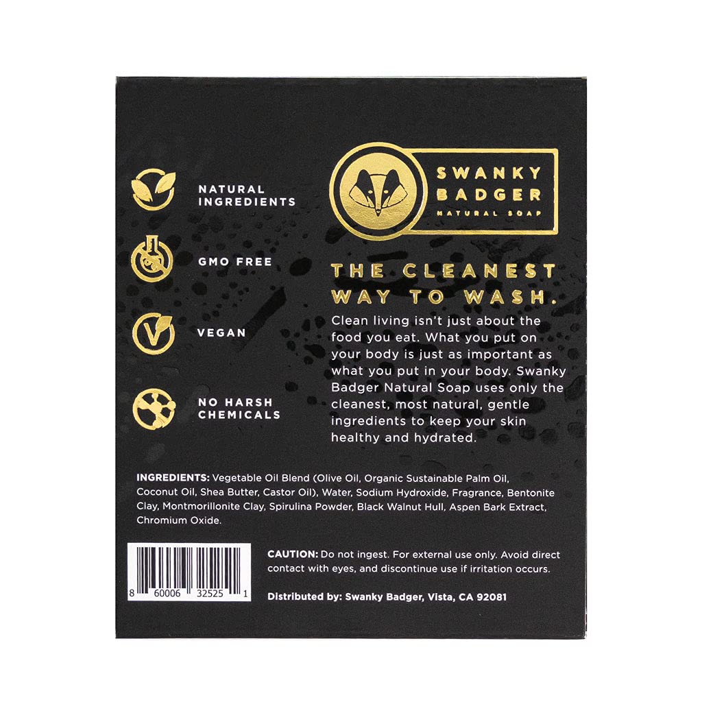 Swanky Badger Natural Soap Bar – Northern Pine