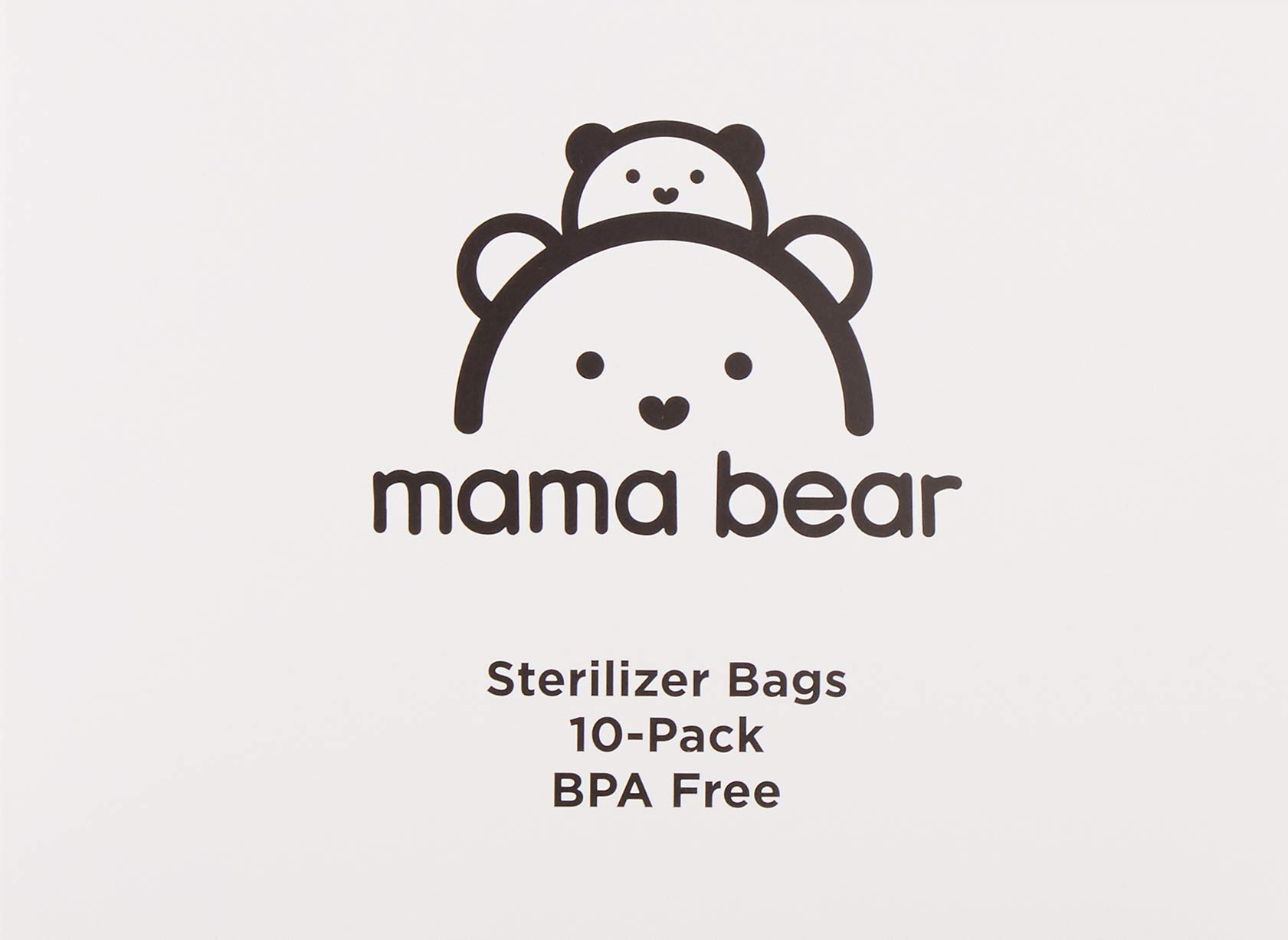 Amazon Brand - Mama Bear Sterilizer Bags, 10-count