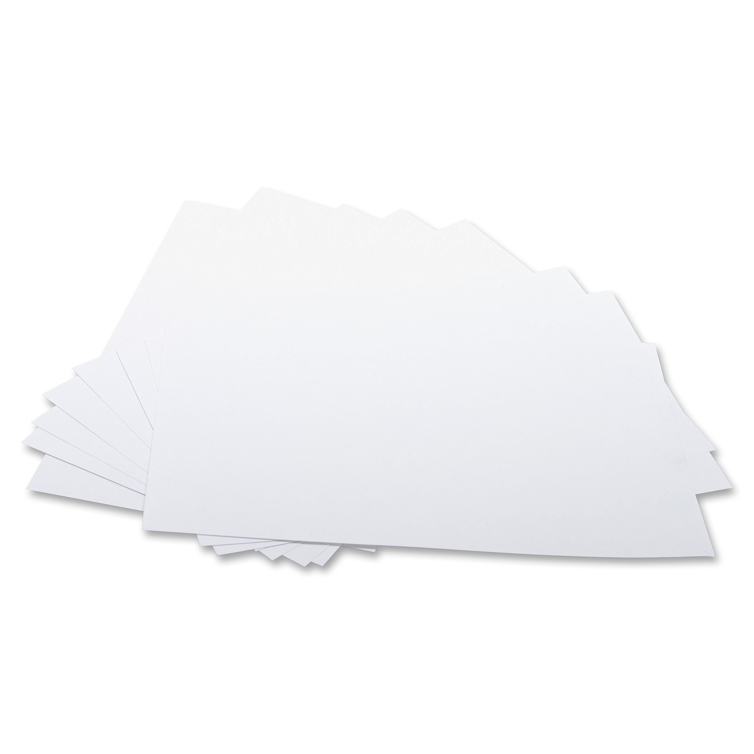 Business Source Plain Index Cards, White, 5 X 8