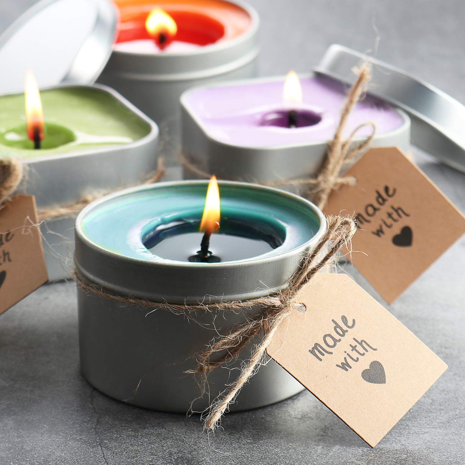 Etienne Alair Natural Soy Wax Kit - Includes; 10 Lbs Soy Candle Wax Flakes, 100 Cotton Wicks, 2 Wick Holders.