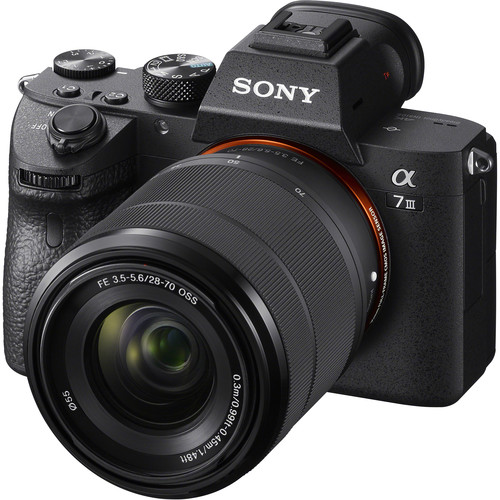 Sony a7 III Mirrorless Camera with 28-70mm & 55-210mm Lens Bundled Kit + Accessory Package with 420-800mm Zoom Telephoto, LED Light, Filters, 64GB Extreme SD, Case, & Editing Software Package