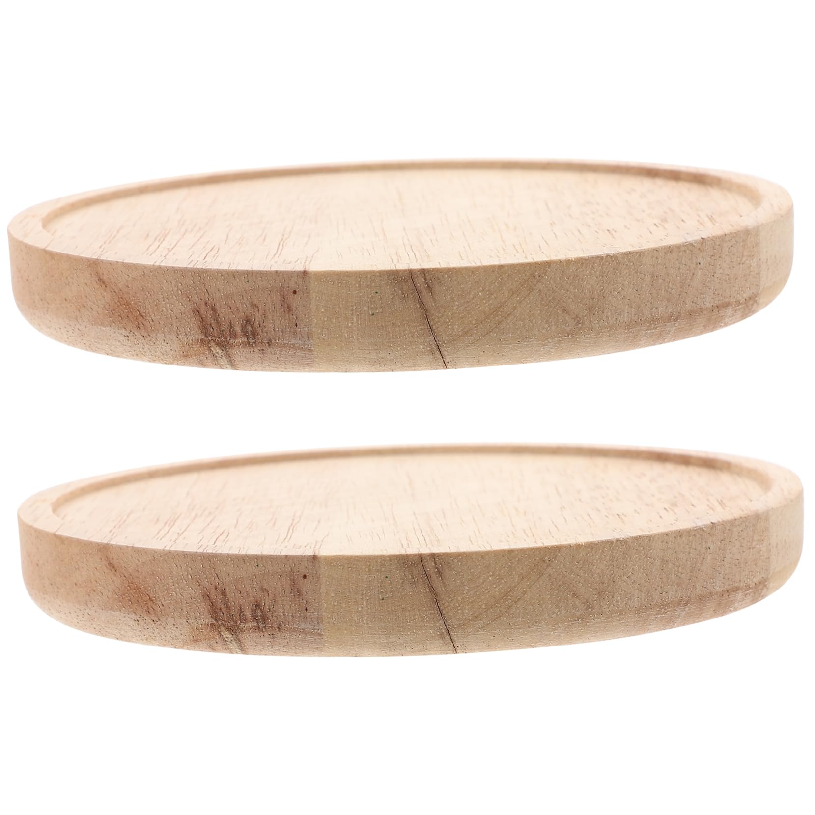 HOMSFOU 2pcs Wall Mount Bookshelf Wood Decor Wall Hooks Decorative Wall Mounted Bookshelves Wood Trim Wood Bookshelf Round Bookshelf Wall Decor Holder Wall Shelf Wooden Rack Television 15c