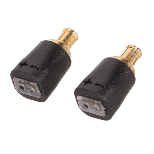 Headphone Cable Connector Lossless Audio Male to Female Lightweight Universal A2DC to 0.78mm Adapter for E40 for LS300 for CKR100 for LS200 (Black)