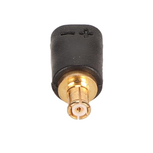 Headphone Cable Connector Lossless Audio Male to Female Lightweight Universal A2DC to 0.78mm Adapter for E40 for LS300 for CKR100 for LS200 (Black)