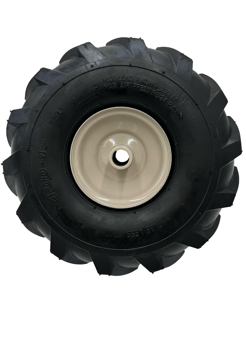 11x4.00-4 Tiller Wheel - 3/4" Hub - Craftsman & Troy-Bilt Tiller Replacement