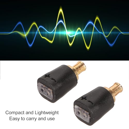 Lossless Sound, A2DC Male to 0.78mm Female Adapter, Professional, Compact Design, Premium Material, Compatible with Audio Technica CKS1100 E40 E70 LS200 LS300 LS400 CKR90 CKR100