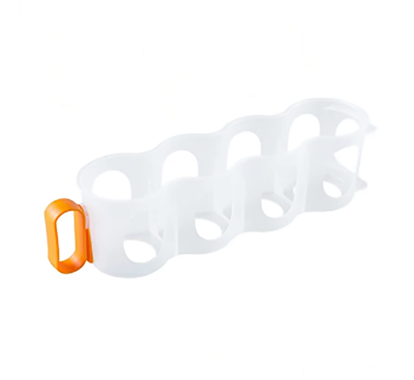YBSJDQ Refrigerator Organizer Bins Beverage Holder for Fridge, Freezer Soda Can Organizer for Refrigerator Shelf, Beer Can Holder, Fridge Storage Sliding Rack, Drink Can Dispensers (Orange), LK-65