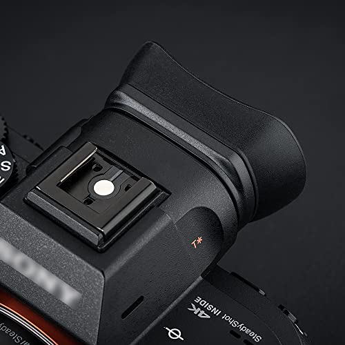 Soft Silicon Camera Viewfinder Eyecup Eyepiece Eyeshade for Sony A7RIV A7RIII A7III A7SII A7RII A7II A7S A7R A7 A9II A9 A58 A99II Eye Cup Protector Replaces Sony FDA-EP18 FDA-EP16 FDA-EP15