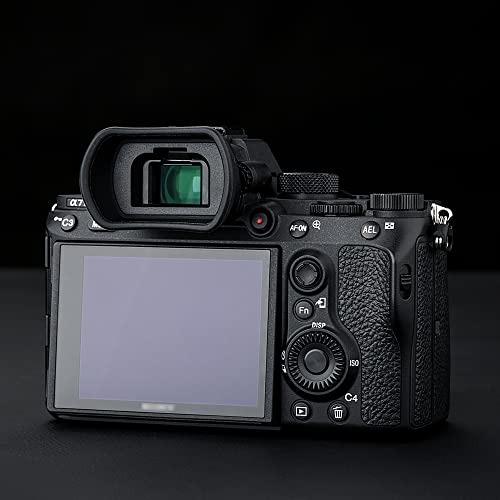 Soft Silicon Camera Viewfinder Eyecup Eyepiece Eyeshade for Sony A7RIV A7RIII A7III A7SII A7RII A7II A7S A7R A7 A9II A9 A58 A99II Eye Cup Protector Replaces Sony FDA-EP18 FDA-EP16 FDA-EP15