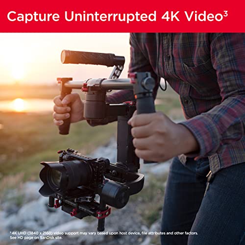 SanDisk 128GB Extreme SDXC UHS-I Memory Card - C10, U3, V30, 4K, UHD, SD Card - SDSDXVA-128G-GNCIN