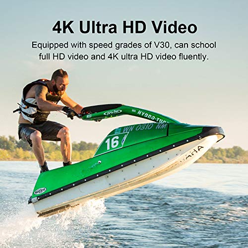 LaView 64GB Micro SD Card 3 Pack, Micro SDXC UHS-I Memory Card β 95MB/s,633X,U3,C10, Full HD Video V30, A1, FAT32, High Speed Flash TF Card P500 for Computer with Adapter/Phone/Tablet/PC