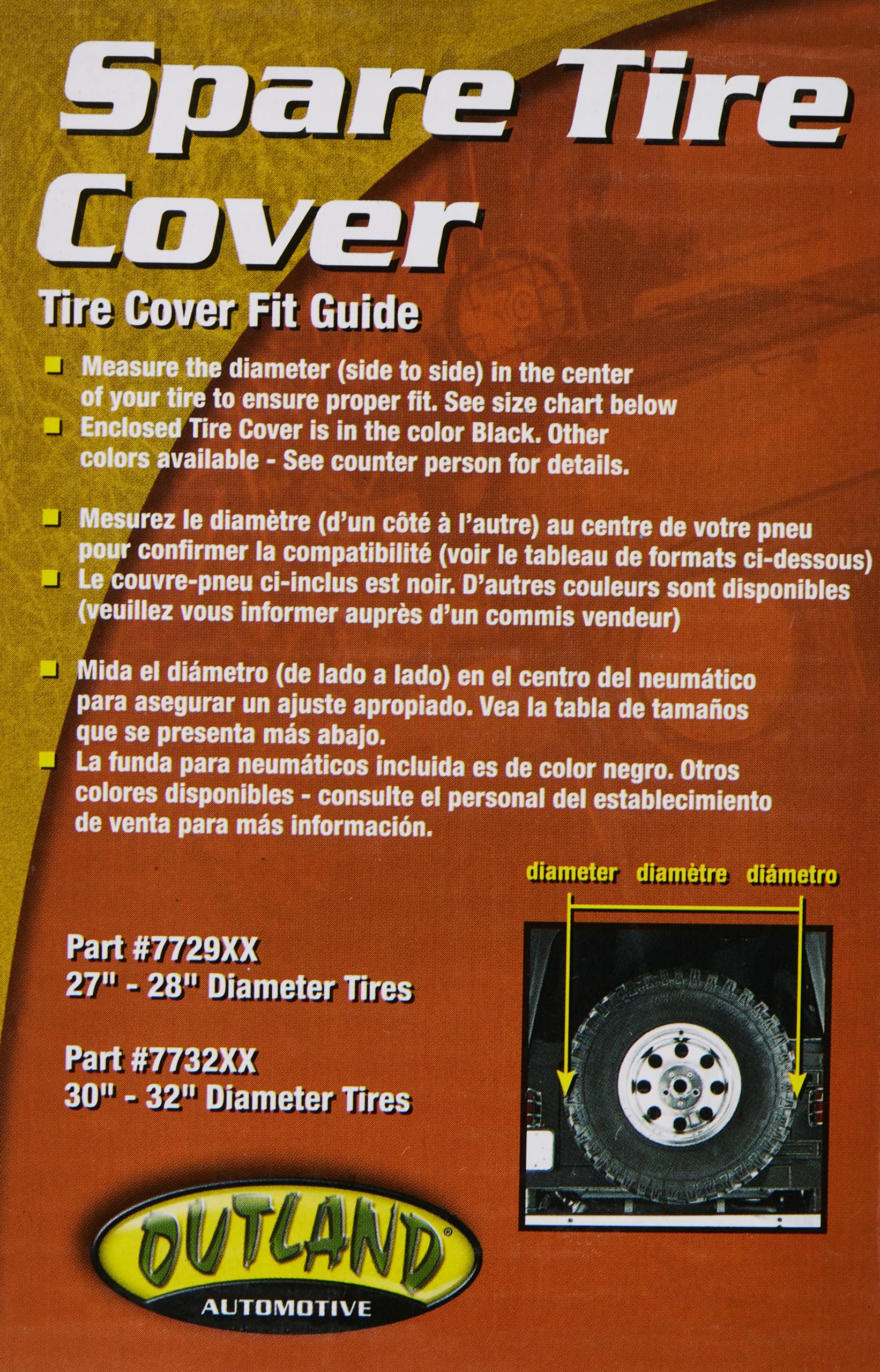 Rugged Ridge 12802.15 Spare Tire Cover, 30-32 Inch, Black Denim
