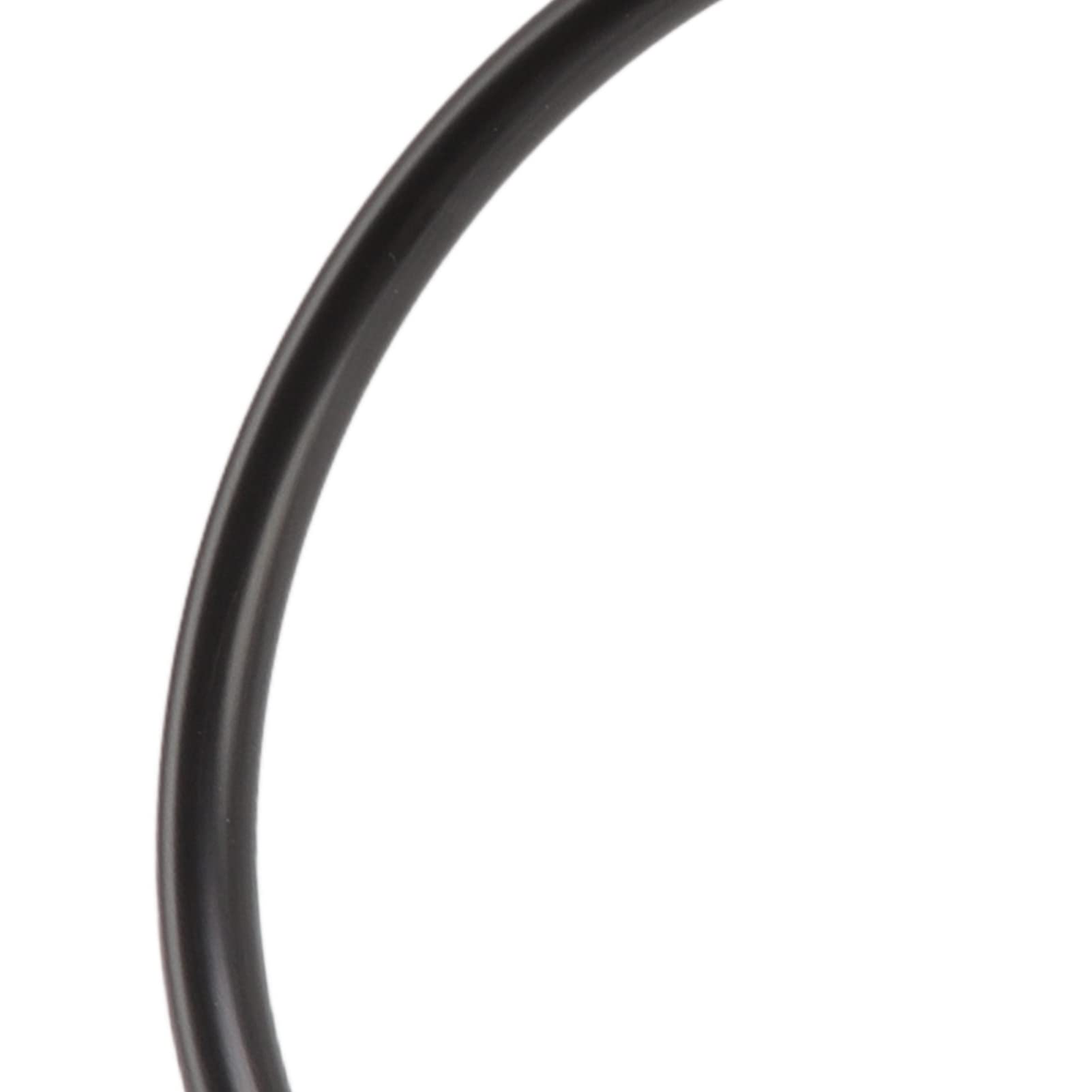 Towel Rings, Bathroom Wall Mounted Round Towel Rack Black Antique Round Towel Holder Bath Hand Towel Rack for Home