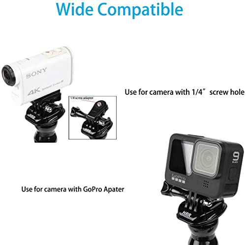 Jaws Flex Clamp Smartphone Mount with Adjustable Gooseneck(13 Sections) Compatible with iPhone Samsung,and GoPro Hero 9,8,7,6,5,4,, 3+, 2, 1, DJI Osmo Action Camera Mounts and Most Action Cameras