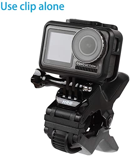 Jaws Flex Clamp Smartphone Mount with Adjustable Gooseneck(13 Sections) Compatible with iPhone Samsung,and GoPro Hero 9,8,7,6,5,4,, 3+, 2, 1, DJI Osmo Action Camera Mounts and Most Action Cameras