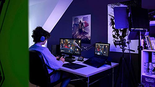 Elgato Green Screen - Collapsible Chroma Key Backdrop, Wrinkle-Resistant Fabric and Ultra-Quick Setup for background removal for Streaming, Video Conferencing, on Instagram, TikTok, Zoom, Teams, OBS