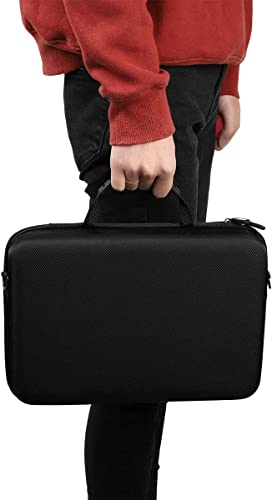 PellKing Large Carrying Surface-Waterproof Case for GoPro11,10,9 Camera,Hard Shell Bag with EVA Liner Compatible for GoPro hero 10,9,with Fully Customizable Interior Carry Handle and Carabiner Loop