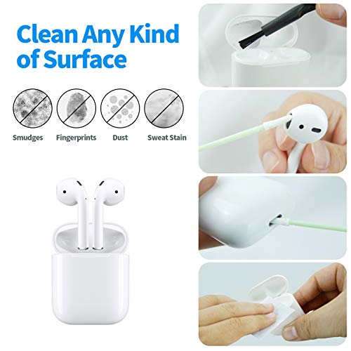 169 pcs for iPhone Cleaning Kit Premium for Airpod Cleaner Kit Perfect Bundle with Swabs and Pads Ultimate for AirPod Cleaning Kit Versatile and Efficient
