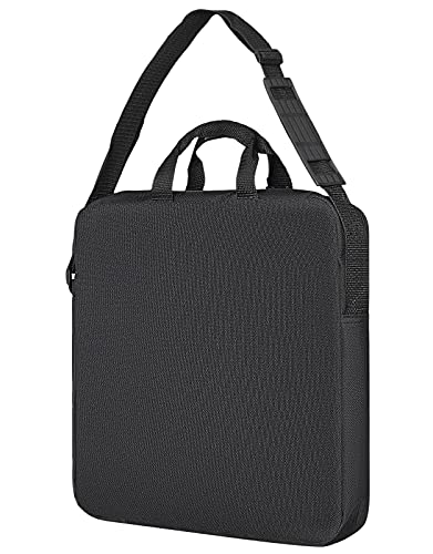 CASEDAO Photography Carrying Bag for 12" Ring Light,12 x 12 inch Selfie Ring Light Protective Carrying Bag, Portable Desk LED Ring Light Case for 12" Camera Ring Light-Black