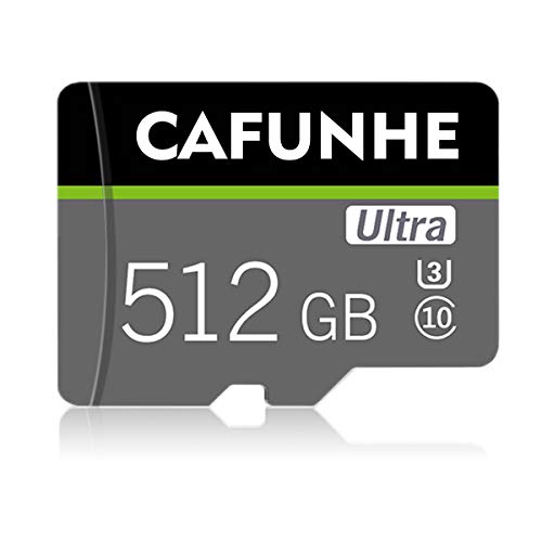 Micro SD Memory Cards 512GB Micro SD Card Full HD Video V10 TF Card 512GB Memory Card High Speed for GOPRO/Smartphone/Tablet/PC/Drone 512GB