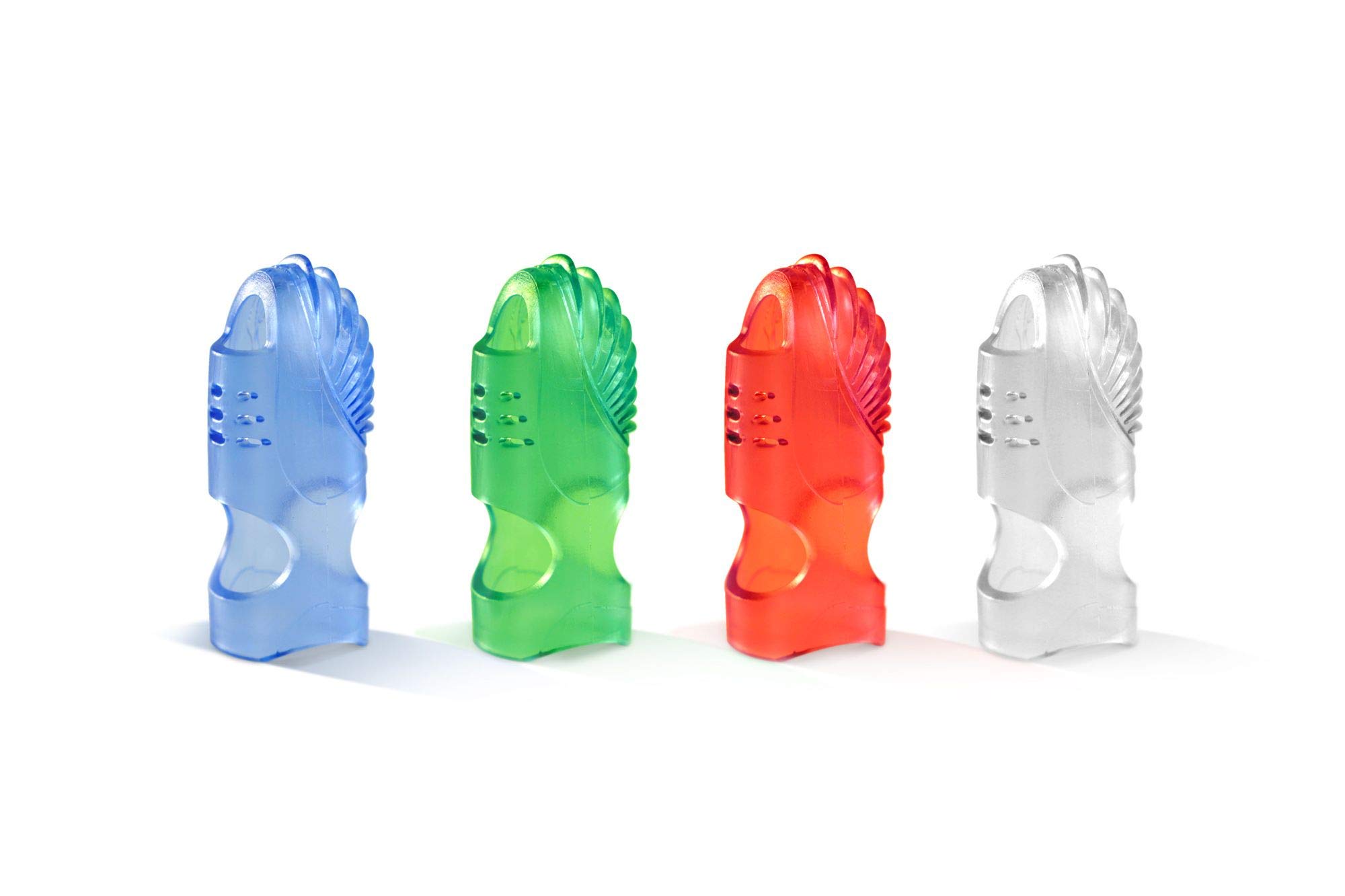 Lee Tippi Micro Gel Fingertip Grips -Assorted - Size 5 Small - 10 Pack (S61050)