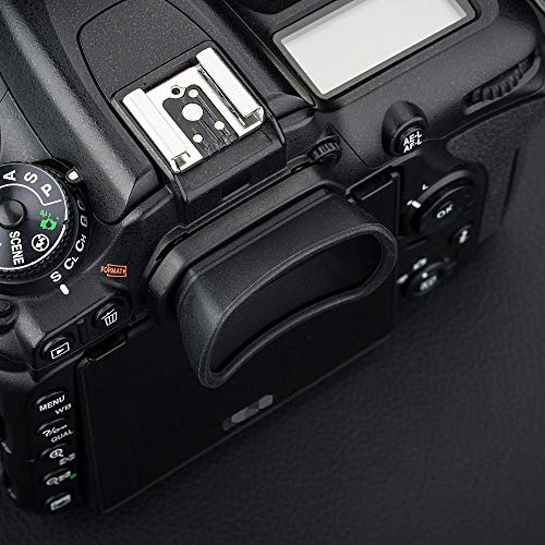 Soft Silicon Camera Viewfinder Eyecup Eyepiece Eyeshade for Nikon D780 D750 D610 D600 D7500 D7200 D7100 D7000 D5600 D5500 D5300 D5200 D5100 D5000 D3500 D3400 D3300 Replaces DK-21 DK-28 DK-25 24 23 20