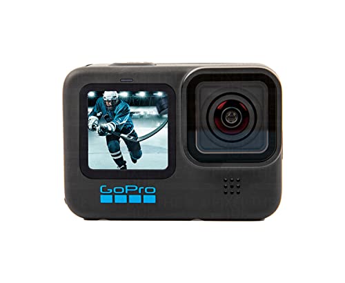 GoPro HERO11 (Hero 11) Black - Waterproof Action Camera with 5.3K Ultra HD Video, 27MP Photos, 1/1.9" Image Sensor, Live Streaming, Webcam + 50 Piece Bundle with 64GB SD Card, 2 Extra Batteries