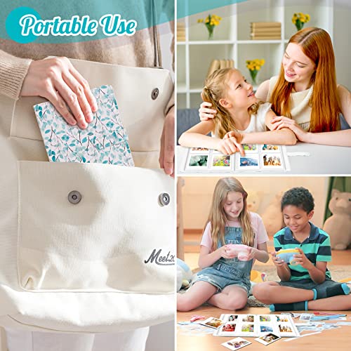 Ablus 128 Pockets Mini Photo Album for Fujifilm Instax Mini Camera, Polaroid Snap, Z2300, SocialMatic Instant Cameras & Zip Instant Printer (Leaves)