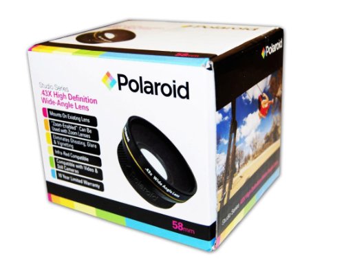 Polaroid . Studio Series .43X HD Wide Angle Lens 58mm