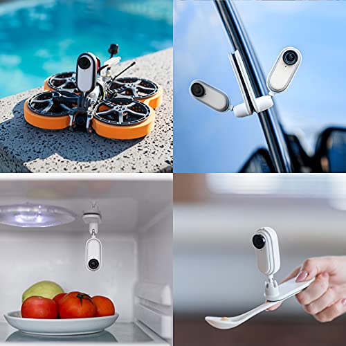 Insta360 GO 2 β Small Action Camera, Weighs 1 oz, Waterproof, Stabilization, POV Capture, 1/2.3" Sensor, with Charge Case and Wearable Camera Accessories for Travel, Sports, Vlog