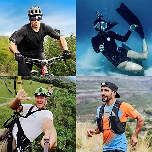 Insta360 GO 2 β Small Action Camera, Weighs 1 oz, Waterproof, Stabilization, POV Capture, 1/2.3" Sensor, with Charge Case and Wearable Camera Accessories for Travel, Sports, Vlog
