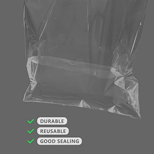 Somime 100 Pack Acid-Free Crystal Clear Sleeves Storage Bags for 8x10 Art Prints/Pictures/Photos/Framing Mat Mattes (Bag Size: 8 1/2” x 10 3/7”)