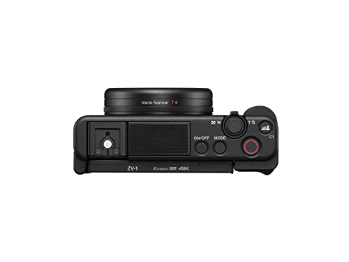 Sony ZV-1 Camera for Content Creators, vlogging and YouTube with flip Screen and Microphone (Renewed)