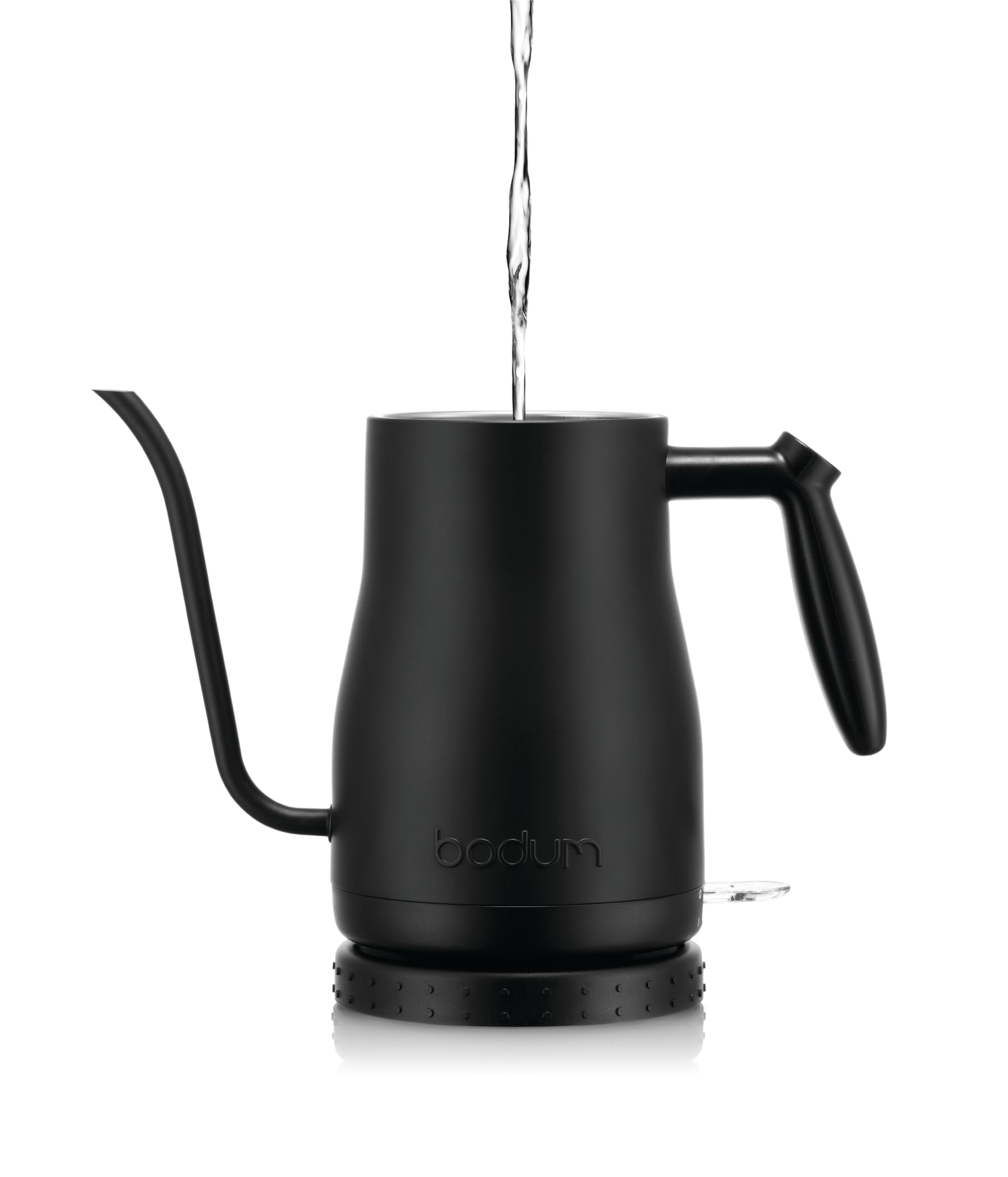 Bodum 11940-01US Bistro Gooseneck Electric Water Kettle, 34 Ounce, Black