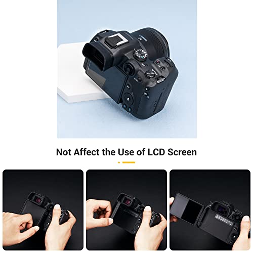 Soft Silicon R7 Eyecup Eyepiece,Extended Camera Eye Cup Viewfinder Special Designed for Canon EOS R7 Mirrorless Camera