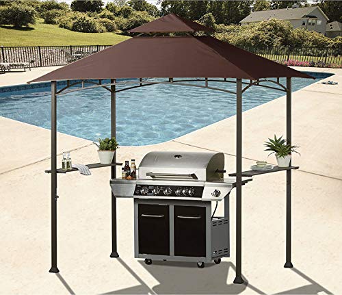 Grill Gazebo Replacement Roof for #L-GZ238PST-11 by ABCCANOPY