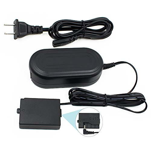 ACK-E10 Dummy Battery ENEGON AC Power Adapter DR-E10 DC Coupler Charger Kit (Replacement for LP-E10) Power Supply for Canon EOS Rebel T3, T5, T6, T100 Kiss X50, Kiss X701