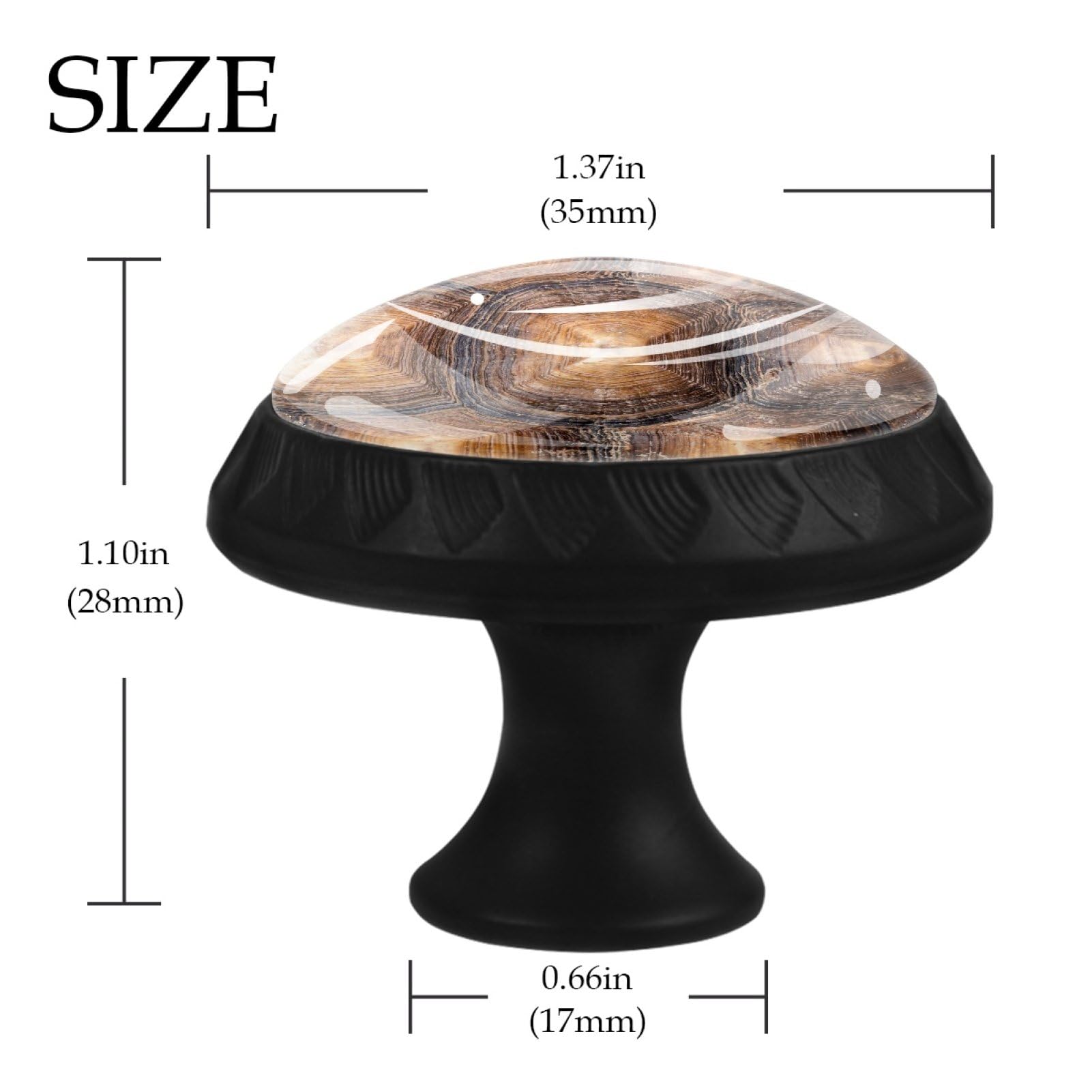 12 Pack Texture of Turtle Carapace Cabinet Knobs for Kitchen Cabinets Knobs and Drawers Dresser Knobs Closet Door Knobs Pull Hardware Handle