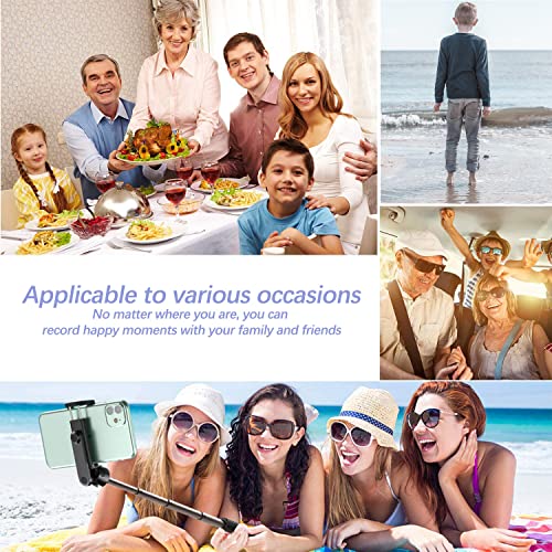 Remote Shutter for iPhone Camera, Bluetooth Remote for Android, Hands Free Works with Take a Christmas Family Portrait, Create Amazing Photos and Selfies, Wrist Strap Included(3 Pack)