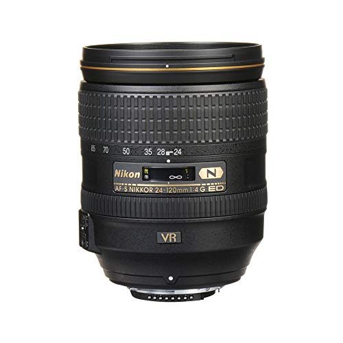 Nikon AF-S FX NIKKOR 24-120mm f/4G ED Vibration Reduction Zoom Lens with Auto Focus for Nikon DSLR Cameras