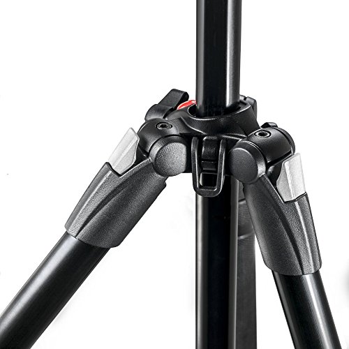 Manfrotto 290 Xtra Aluminum 3-Section Tripod Kit with Fluid Video Head (MK290XTA3-2WUS)