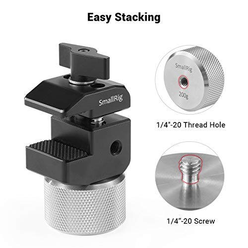 SMALLRIG Removable Counterweight 200g for DJI Ronin S / Ronin RS 2 / Ronin-SC / Ronin RSC 2 / RS 3/ RS 3 Pro and Zhiyun Gimbal Stabilizers β 2285