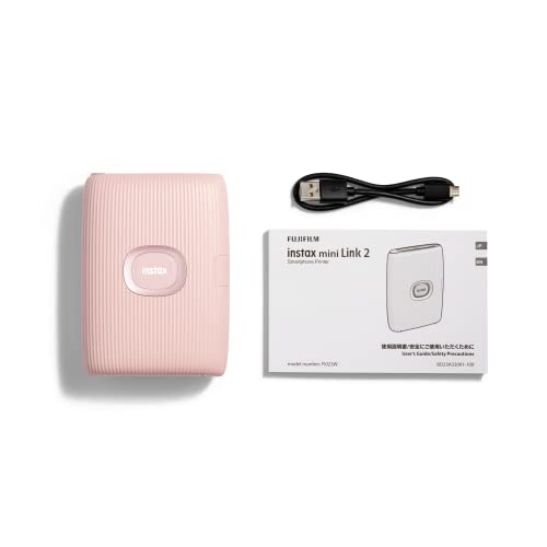 Fujifilm Instax Mini Link 2 Smartphone Printer - Soft Pink